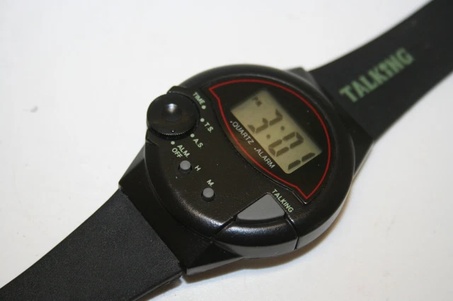 VINTAGE 1980'S ULTMOST Lcd Talking Digital Watch Working Perfectly ...