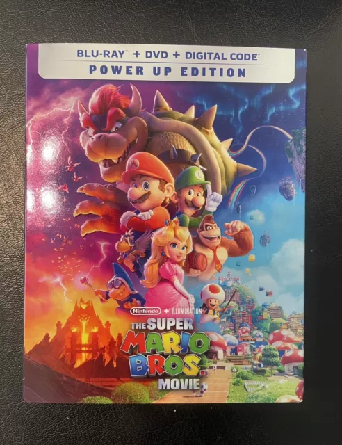 Nuovo The Super Mario Bros Movie Blu Ray And Dvd Nessun Codice Eur 6 62