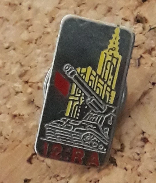 PIN'S RÉDUCTION INSIGNE militaire 12 RA régiment artillerie ARMÉE ...