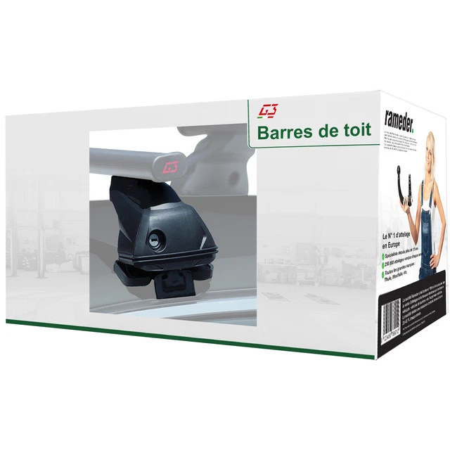 BARRES DE TOIT aluminium pour Audi A6 berline type 4B/C5 G3 Pacific ...