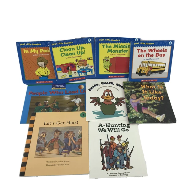 PHONICS LEARNING TO Read Bundle Set of 9 Paperback Booklets -Sj/A EUR ...