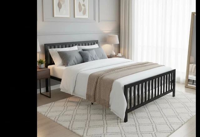 B&Q SMALL DOUBLE bed frame (Holkham bed frame) £150.46 - PicClick UK