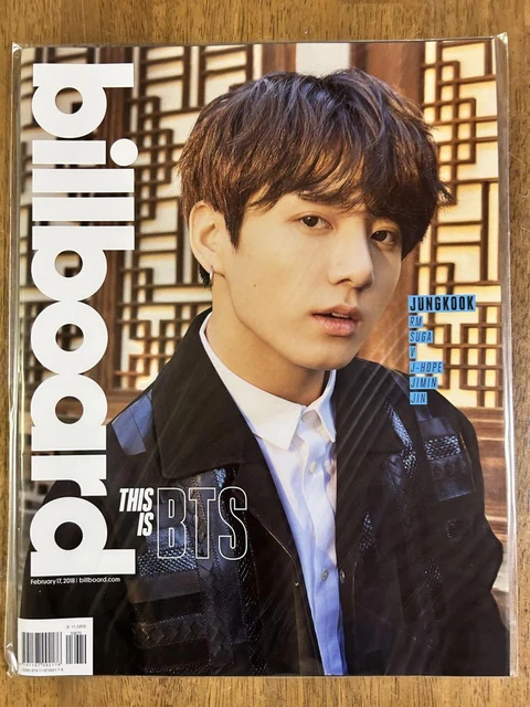 BTS BILLBOARD MAGAZINE Jungkook With Poster £45.87 - PicClick UK