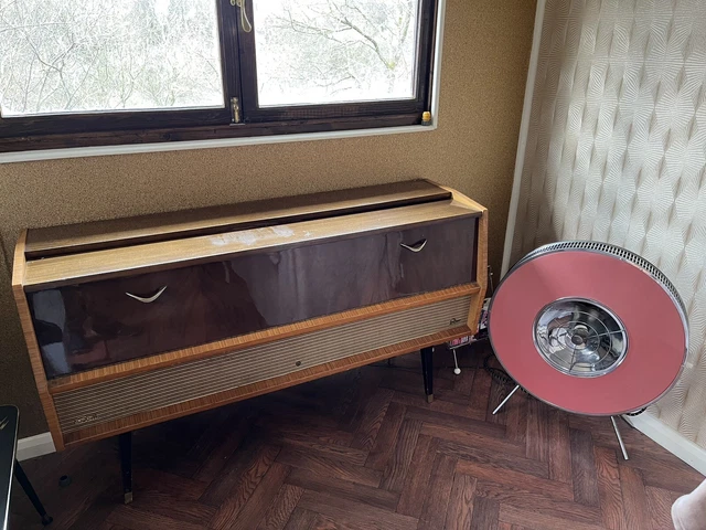 VINTAGE SOBELL RECORD Player Stereogram Radiogram Mid Century Modern ...
