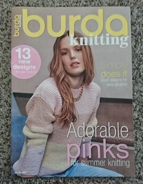 BURDA KNITTING PATTERN Booklet - Issue No 8 - 2021 - 13 Patterns £1.25 ...