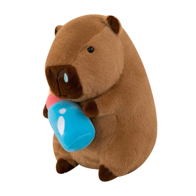 CAPYBARA STUFFED TOY Comfortable Kids Room Decor Cartoon Plush Figure ...