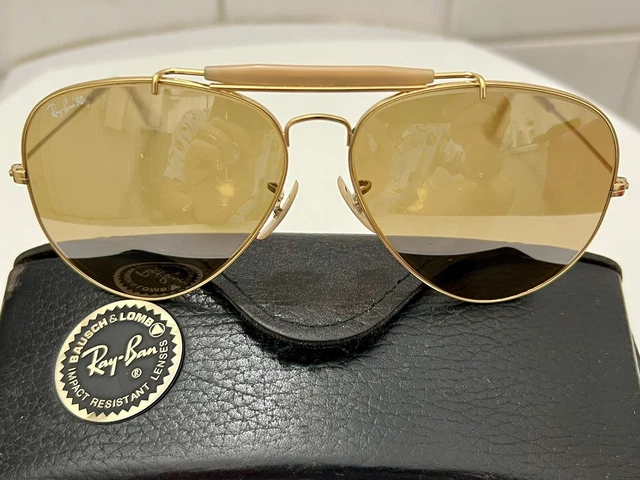 B&L RAY-BAN OUTDOORSMAN II 62[]14 RB-50 Bausch&Lomb Vintage USA Cowhide General EUR 180,00 ...