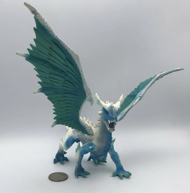 SCHLEICH WINGED BLUE ICE HUNTER DRAGON Mythical 70541 Eldrador ...