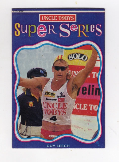 UNCLE TOBYS AUSTRALIA - iron man cards. Guy Leech EUR 3,61 - PicClick FR