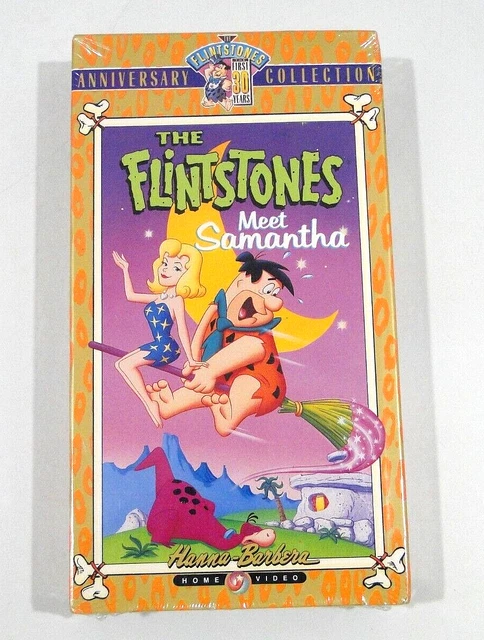 BRAND NEW ANNIVERSARY Collection The Flintstones Meet Samantha VHS 1991 ...