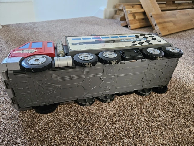 MICRO MACHINES GRAND Prix Racing Truck Lorry Track Vintage Playset ...