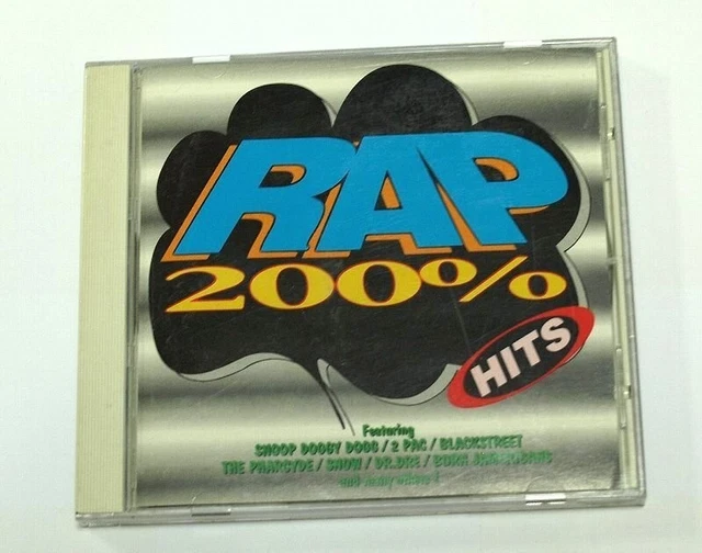 RAP 200 % CD/Snoop Dogg, 2Pac, Blackstreet, Snow, Dr. Dre, Born ...