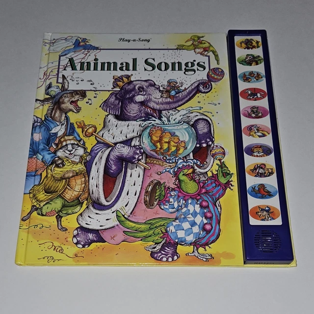 ANIMAL SONGS PLAY A Song HBK Book Music TESTED Old McD Hickory Dickory ...