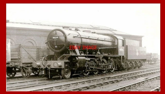 PHOTO BR Class Wd/8 Loco No 90594 £1.45 - PicClick UK