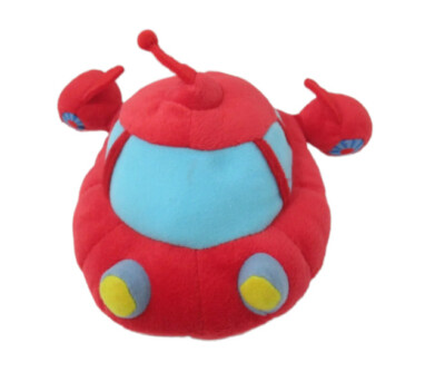 DISNEY LITTLE EINSTEINS Pat Pat Rocket Space Ship Plush 7” Red Stuffed ...