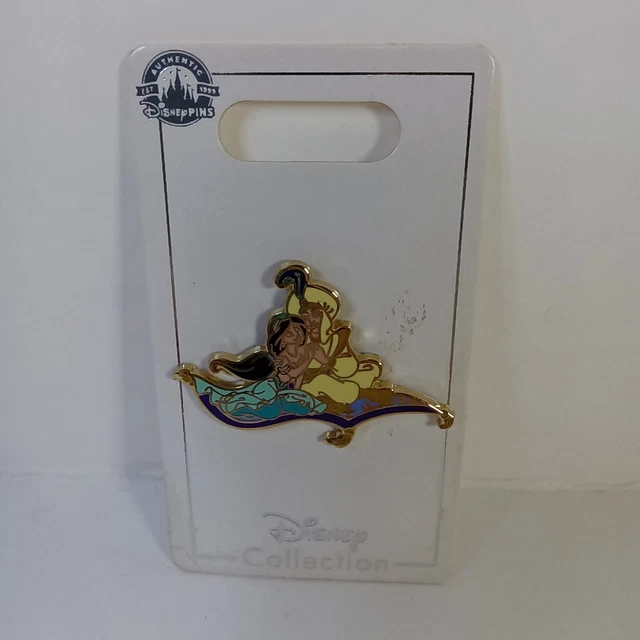 DISNEY PARKS- ALADDIN & Jasmine- Magic Carpet Ride Pin $14.14 - PicClick CA