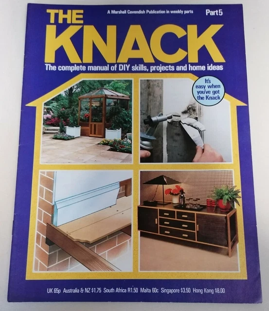 MAGAZINE - VINTAGE 1981 The Knack DIY Marshall Cavendish Manual Part 5 ...