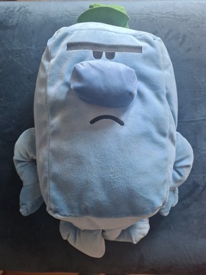 MR MEN SHOW Large Plush Mr Grumpy Official Fisher Price cuddly toy blue ...