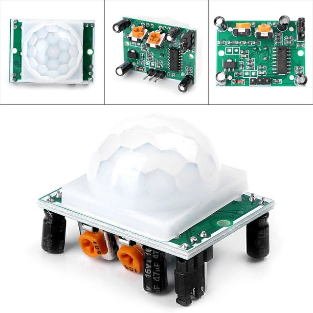 1X ADJUST IR Pyroelectric Infrared IR PIR Motion Body Sensor Detector ...