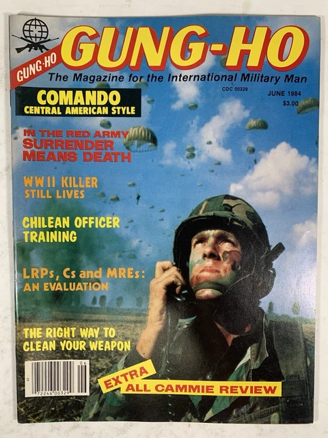 VTG GUNG HO Magazine International Military Army Combat June 1984 $8.39 ...