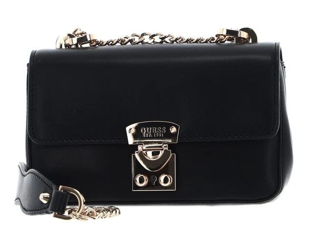 GUESS ELIETTE MINI Convertible XBody Flap Black EUR 115,00 - PicClick FR