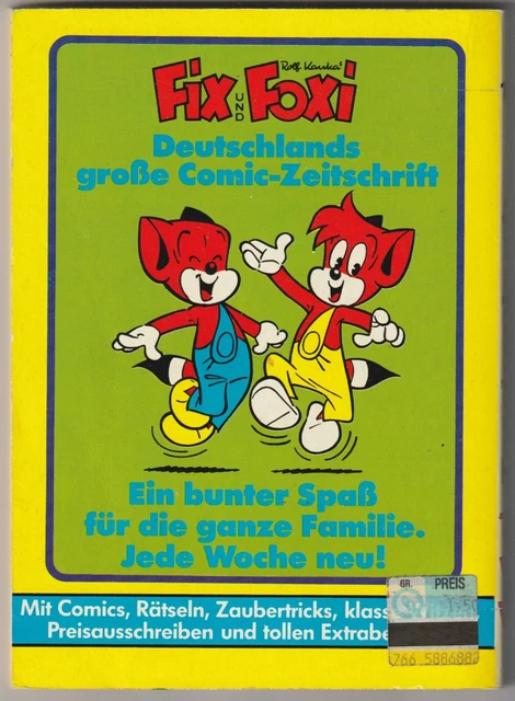 FIX & FOXI EXTRA #103, Pabel/Kauka 1986 COMIC-TASCHENBUCH Z2 EUR 15,00 ...