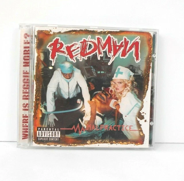 REDMAN MALPRACTICE WHERE Is Reggie Noble CD 2001 Def Jam Recordings (ZZZ) $10.77 - PicClick CA