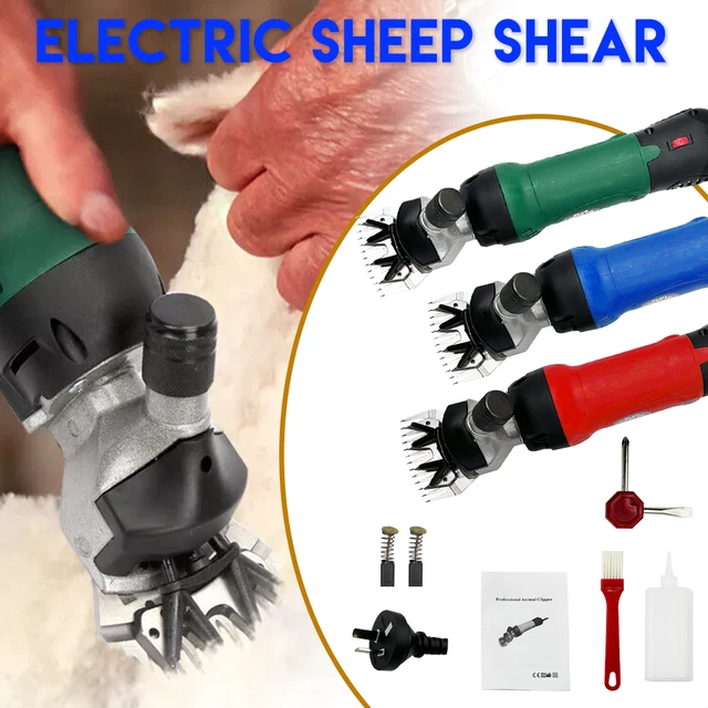 SHEEP SHEARS ELECTRIC 850W Animal Shearing Clippers Livestock Farm Wool ...