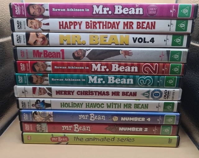 MR. BEAN COLLECTION - 11x DVD - VGC - Free Shipping - Rowan Atkinson ...