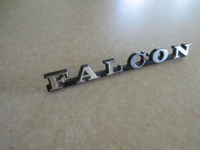 ORIGINAL FORD FALCON XA XB car badge / emblem - No. ARD-2DB-8B357 ...