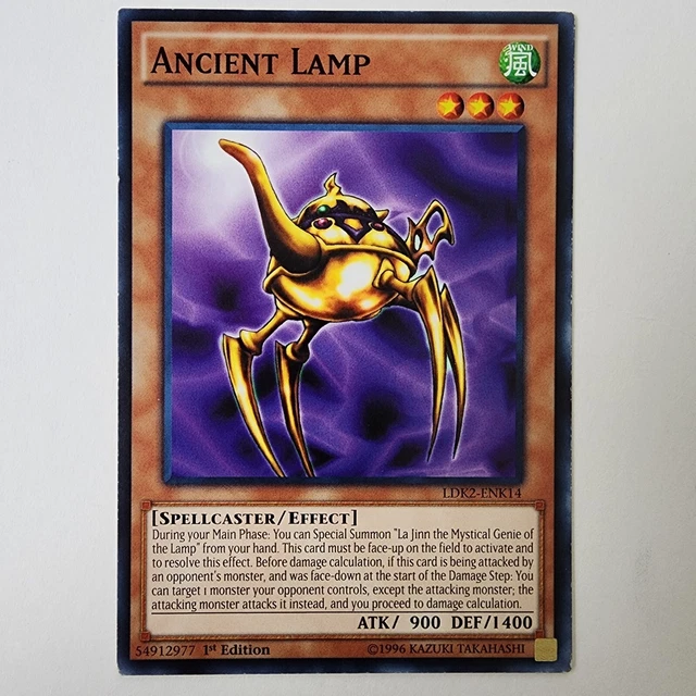 ANCIENT LAMP - LDK2-ENK14 - Common - VLP - 1st ed - Yugioh $0.99 ...