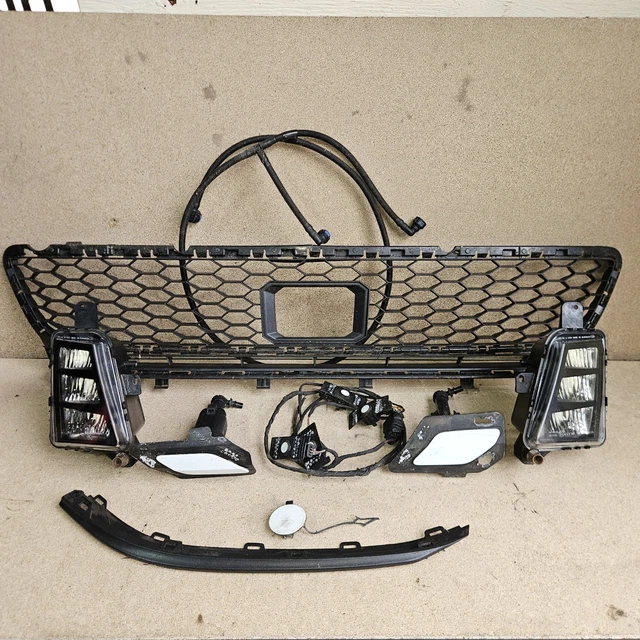 VW MK7 GOLF Gtd Gti Grill Washer Jets Fog Parking Sensors Front Bumper ...