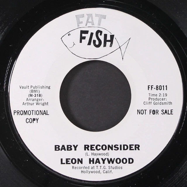 LEON HAYWOOD: BABY überdenken / Goin' Back to New Orleans FAT FISH 7 ...