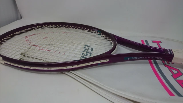 HEAD 660 CENTURY Master Tennis Racket In Purple With Pink & White With ...
