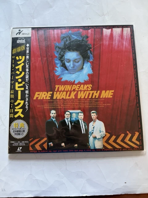 DAVID LYNCH TWIN Peaks Fire Walk With Me Laserdisc PILF-7192 Japan £45. ...