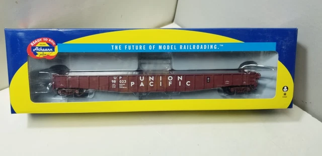 UNION PACIFIC RAILROAD 65' Mill Gondola Car 98023 Athearn 76559 HO ...
