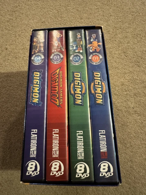 DIGIMON - DIGITAL Monsters: Seasons 1-4 [PG] DVD Box Set £38.14 ...