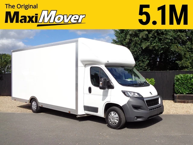 PEUGEOT BOXER MAXI MOVER 5.1M (16FT 8") 2.5M ROOF LIGHTWEIGHT LOW ...