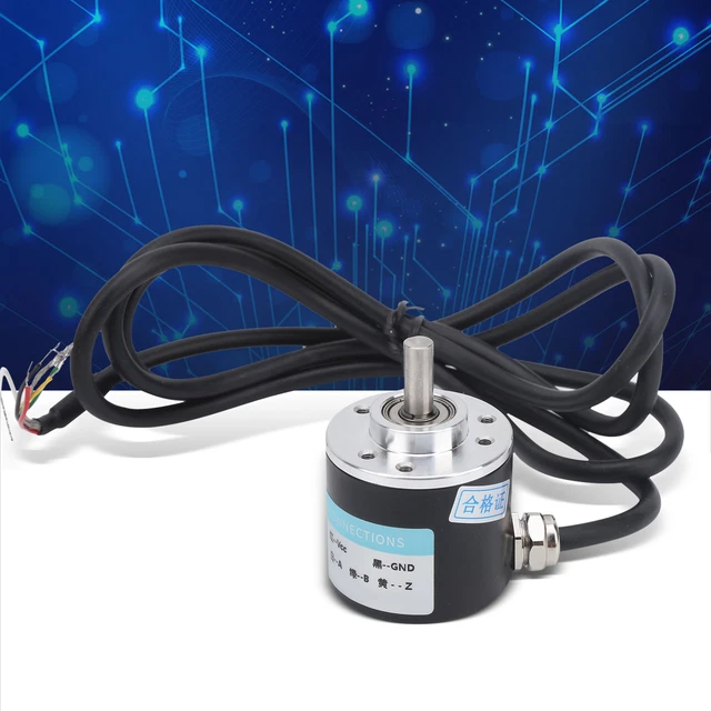 ENCODER INCREMENTAL ENCODER 3-phase full shaft 6mm encoder DC5-24V £18. ...