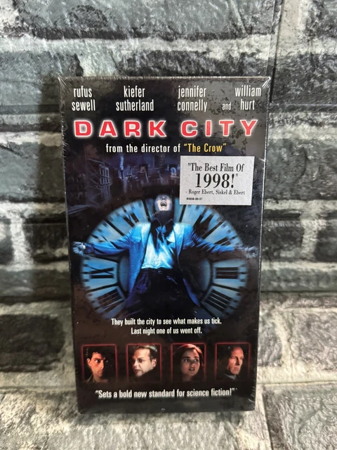 DARK CITY VHS Rufus Sewell/Kiefer Sutherland/Jennifer Connelly New ...
