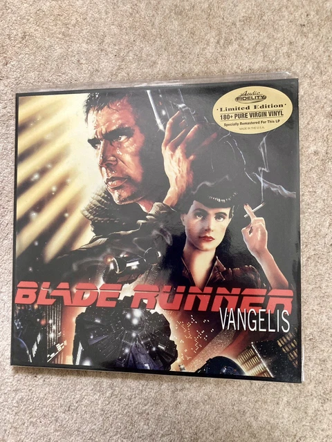 BLADE RUNNER OST Vangelis Audio Fidelity 2013 Red Vinyl Ltd Unplayed NM ...