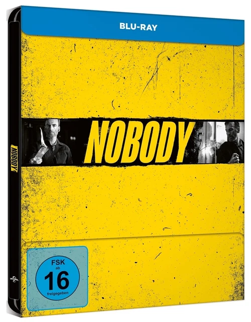 NOBODY (2021)[BLU-RAY IM Steelbook/NEU/OVP] Actionthriller mit Bob ...