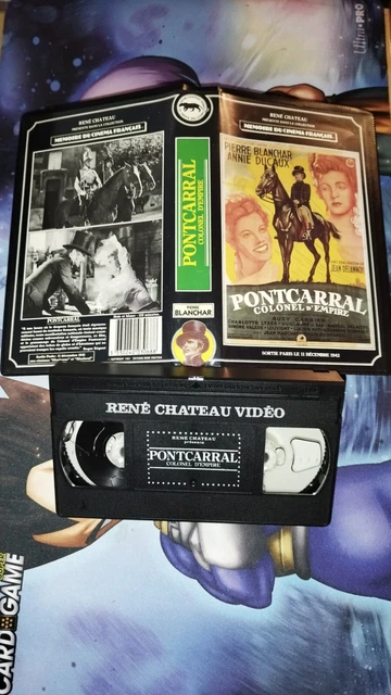 VHS PONTCARRAL COLONEL d'Empire Rene Chateau K7 video cassette Blanchar EUR 20,00 - PicClick FR