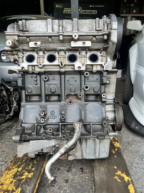 VW GOLF MK4 Bora AUM 1.8T 20V Turbo Engine Cylinder Head And Block £325 ...