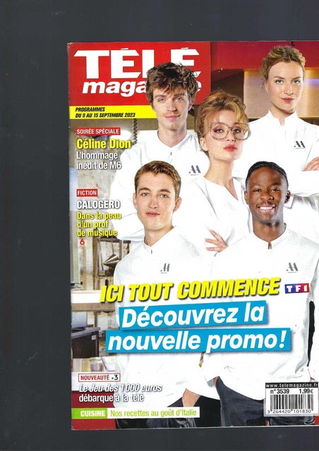 TELE MAGAZINE-09 SEPTEMBRE 2023-ICI TOUT COMMENCE-découvrez la nouvelle promo! EUR 8,99 ...
