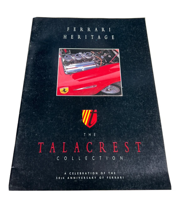 FERRARI HERITAGE BROCHURE The Talacrest Collection $69.99 - PicClick AU