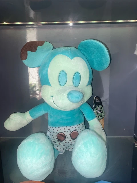 DISNEY MICKEY MOUSE Mint Choc Chip Plush Soft Toy with Tags, 16” £14.00 ...