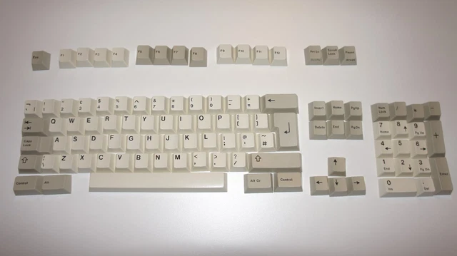 CHERRY OG ABS Doubleshot Keycaps, UK ISO Winkeyless layout, Excellent Condition! £19.99 ...