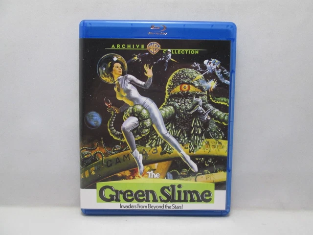 THE GREEN SLIME Blu-ray 1968 Warner Bros Archive Collection Release Sci ...