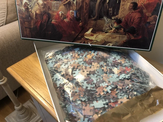 TRIAL OF WILLIAM Wallace (jumbo 1,500) Jigsaw Puzzle ‘Daniel Maclise’ £ ...